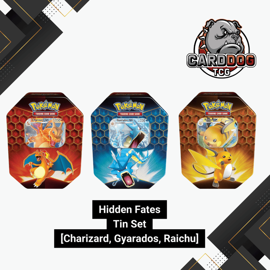 Official Pokémon Trading Card Tins & Collection Boxes | CardDogTCG